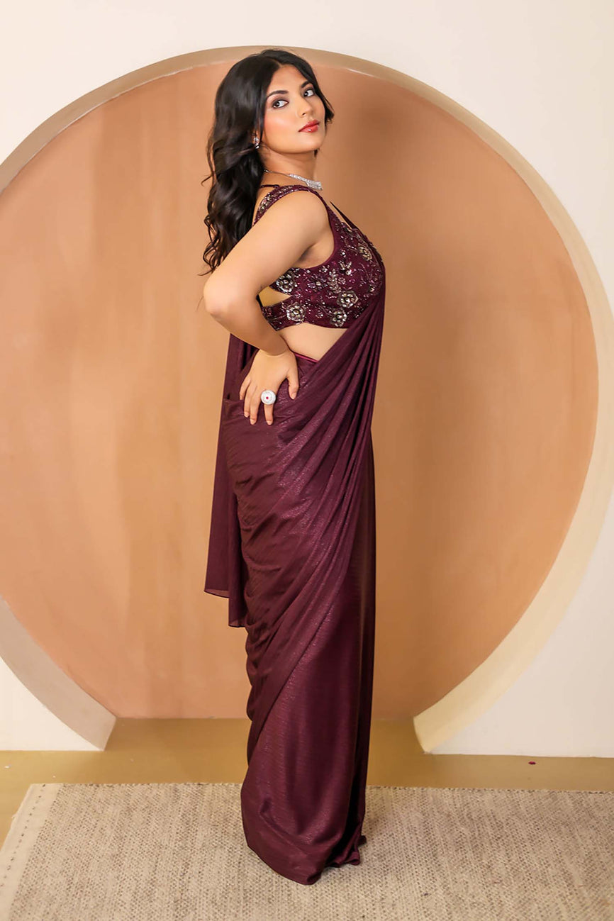 Buy Fashefy Contemporary Sarees - Indo-Western Sarees Online